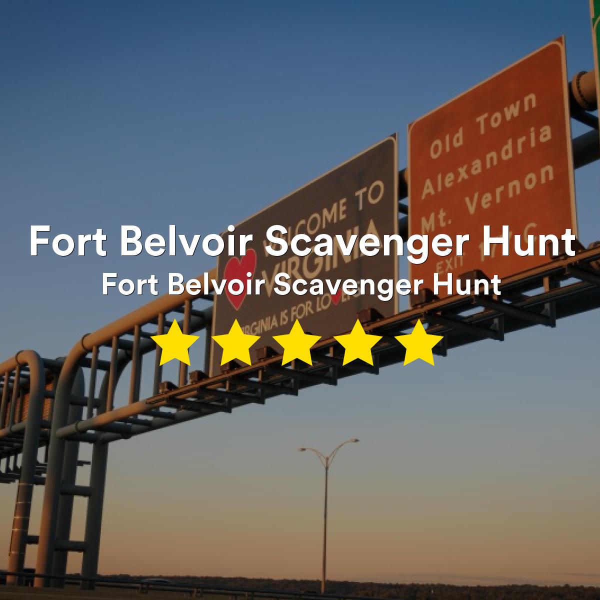Fort Belvoir Scavenger Hunt: Fort Belvoir Scavenger Hunt