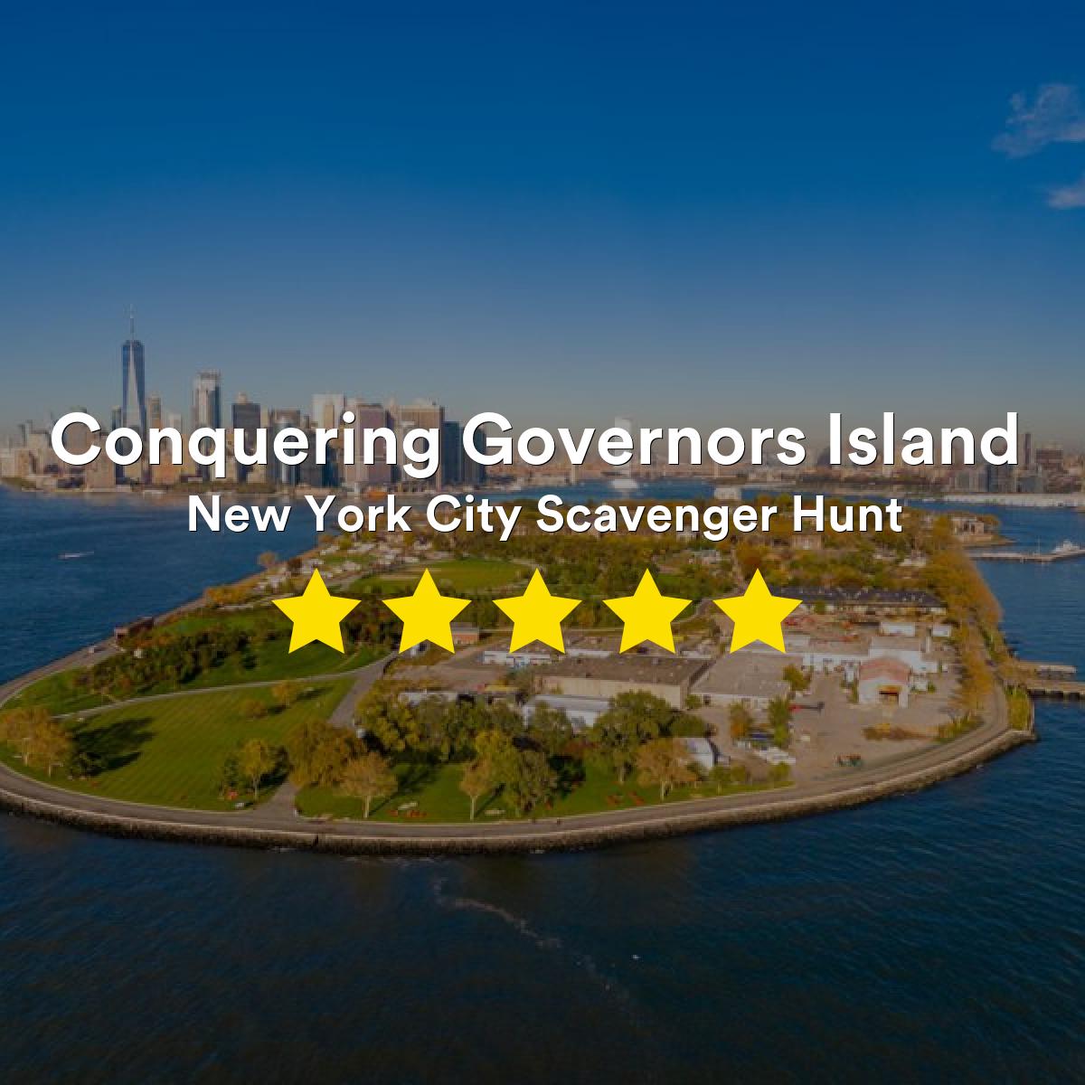 Governors Island Scavenger Hunt: Conquering Governors Island
