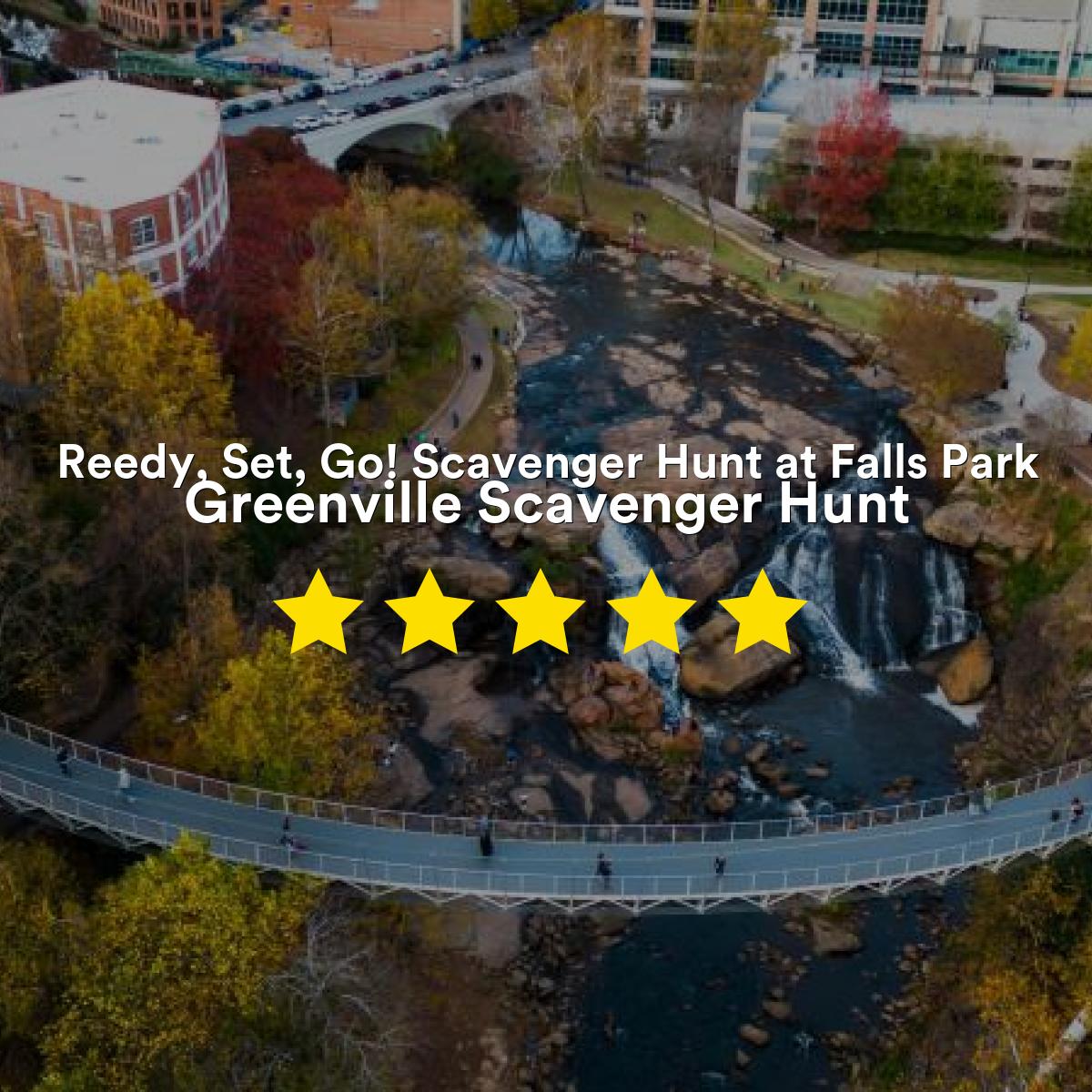 Greenville South Carolina Downtown Scavenger Hunt: Reedy, Set, Go ...