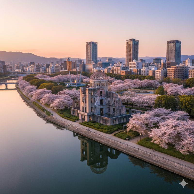 Hiroshima Scavenger Hunt: From Ashes to Blossoms: The Hiroshima Quest