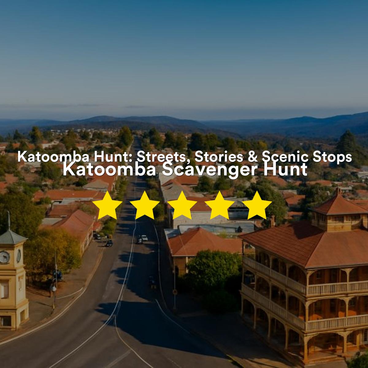 Katoomba Team Building Scavenger Hunt Activities