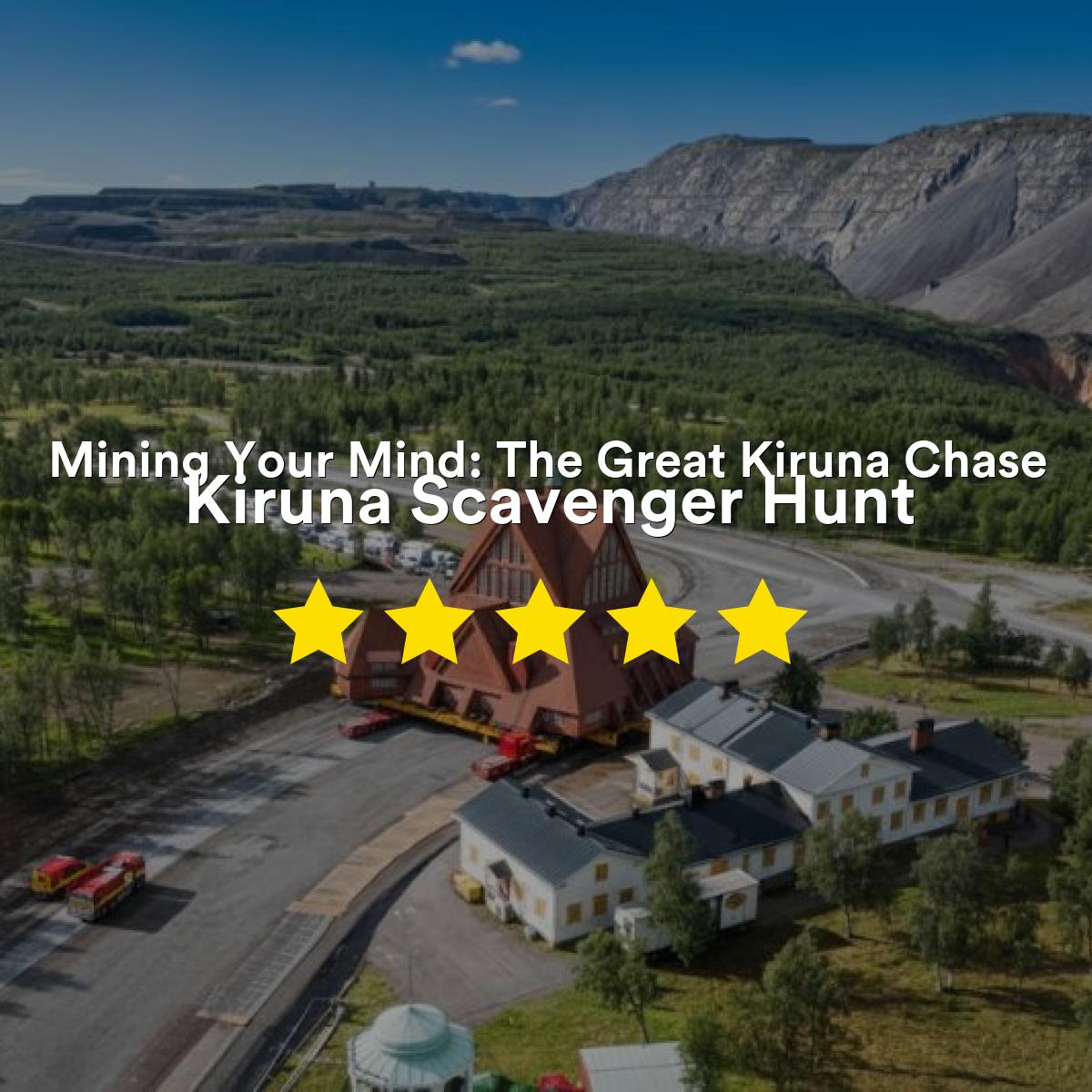 Kiruna Team Building Scavenger Hunt Activities | Let's Roam