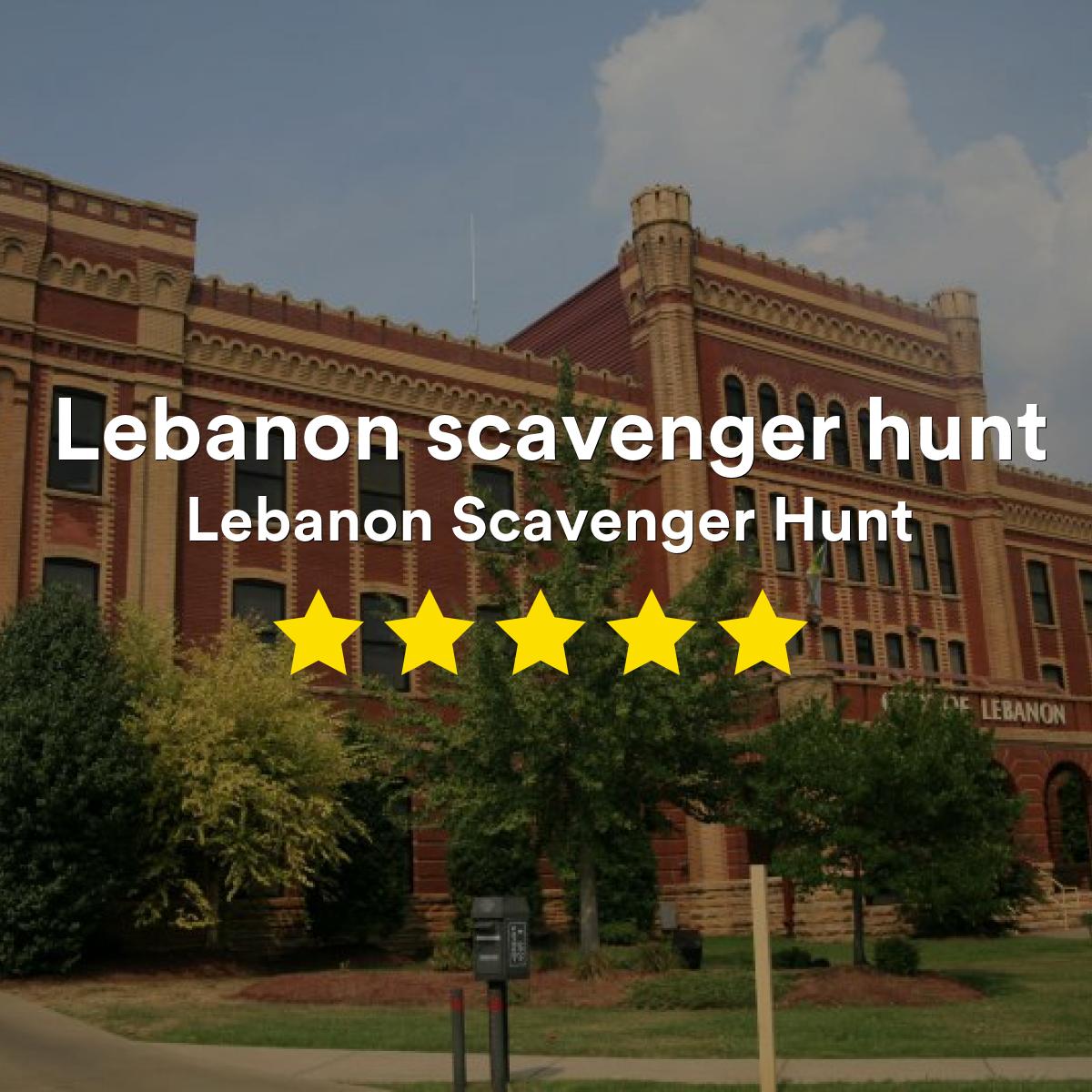 Lebanon Tennessee Scavenger Hunt: Lebanon scavenger hunt