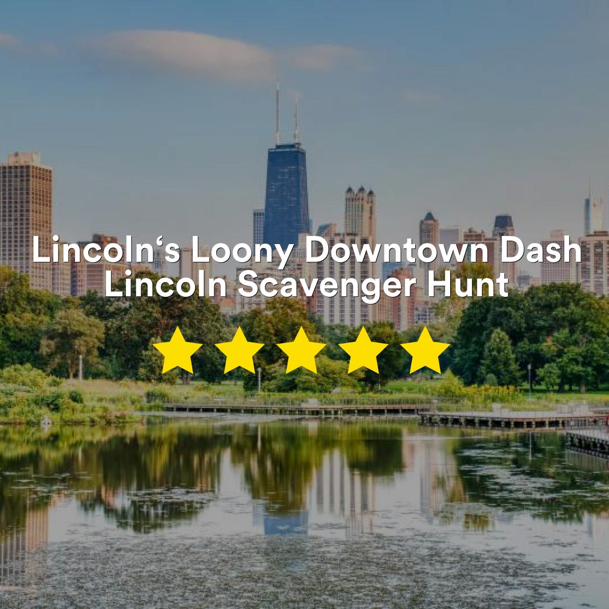 Lincoln Illinois Scavenger Hunt: Lincoln‘s Loony Downtown Dash