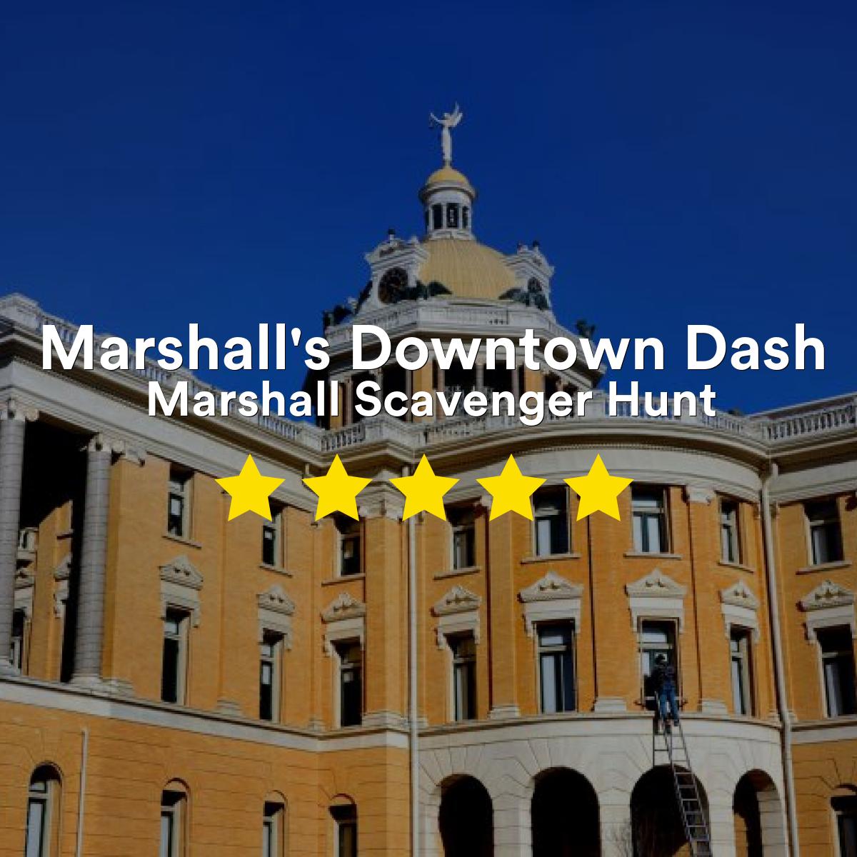 Marshall Texas Scavenger Hunt: Marshall's Downtown Dash