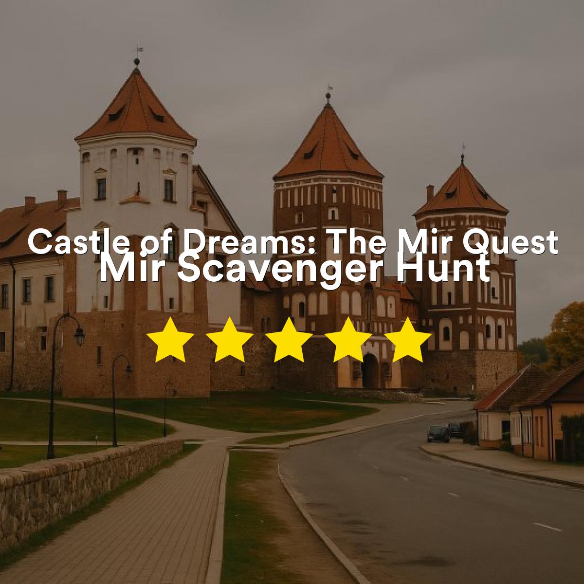 Mir Team Building Scavenger Hunt Activities | Let's Roam