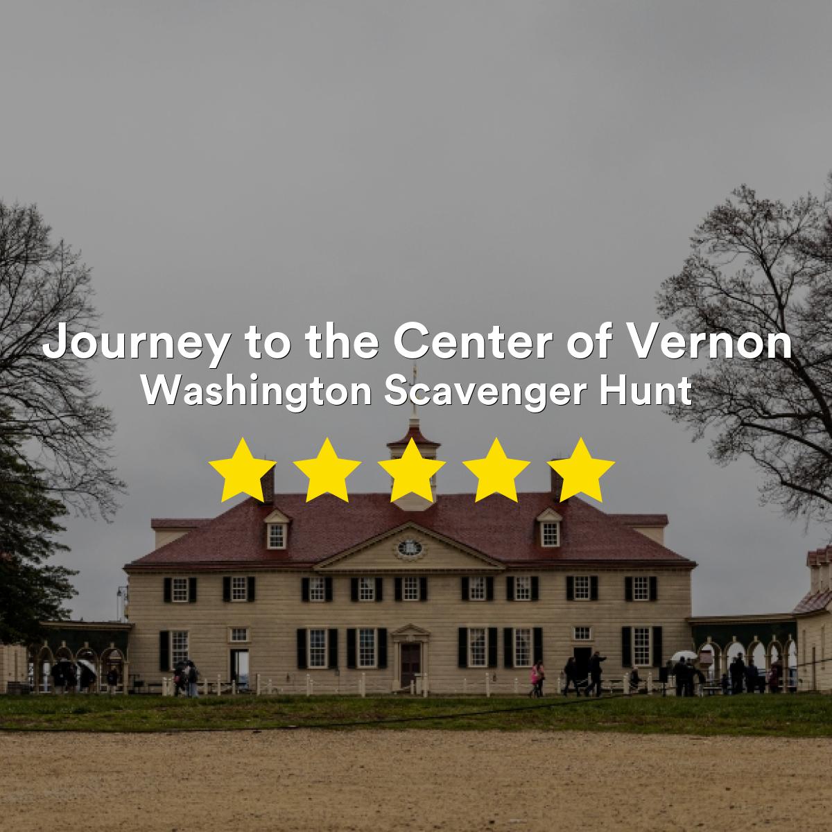 Washington, D.C. Scavenger Hunt: Journey to the Center of Vernon