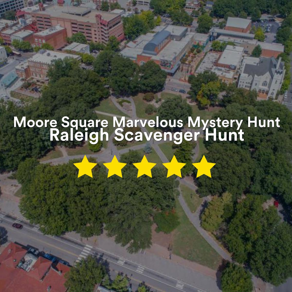 Raleigh Art Walk: Moore Square Marvelous Mystery Hunt