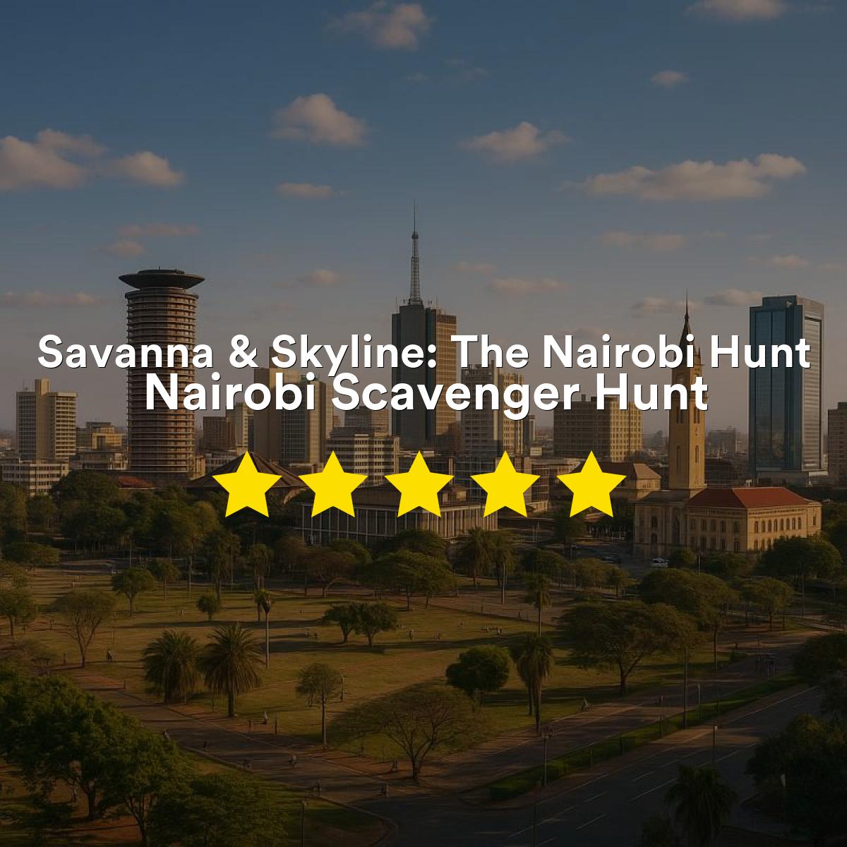 Nairobi Team Building Scavenger Hunt Activities