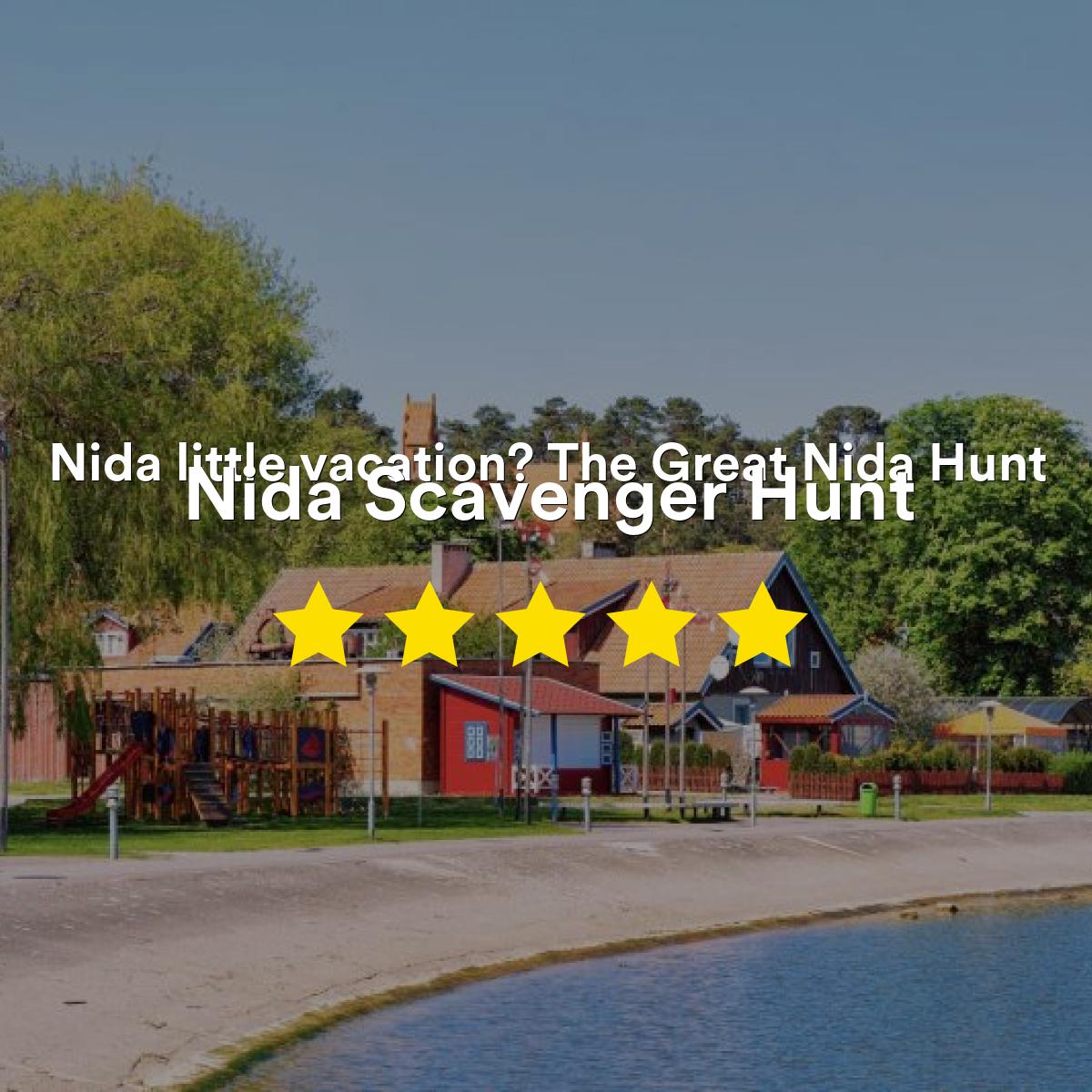 Nida Scavenger Hunt: Nida Lighthouse Horizon Hunt