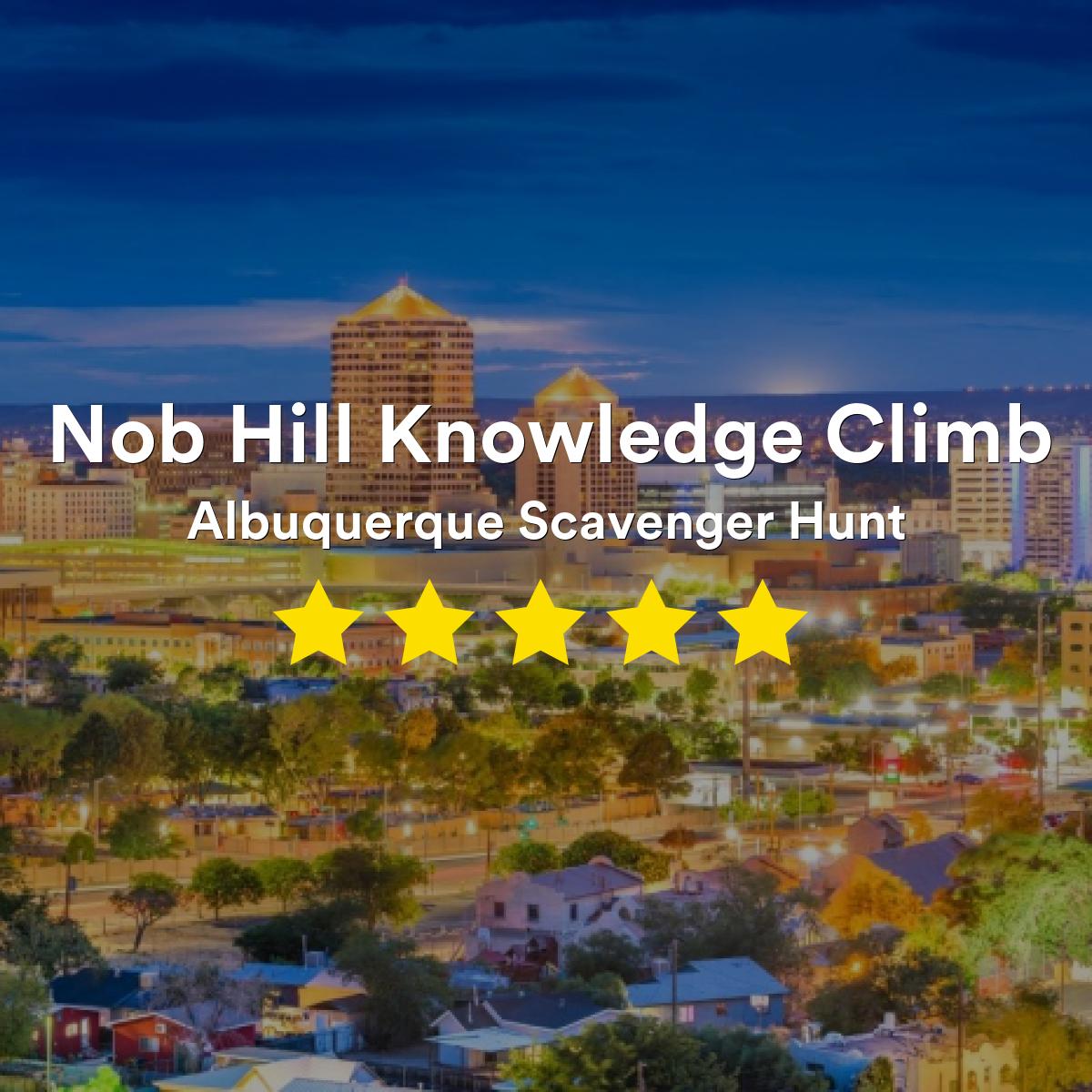 Nob Hill Scavenger Hunt: Nob Hill Knowledge Climb