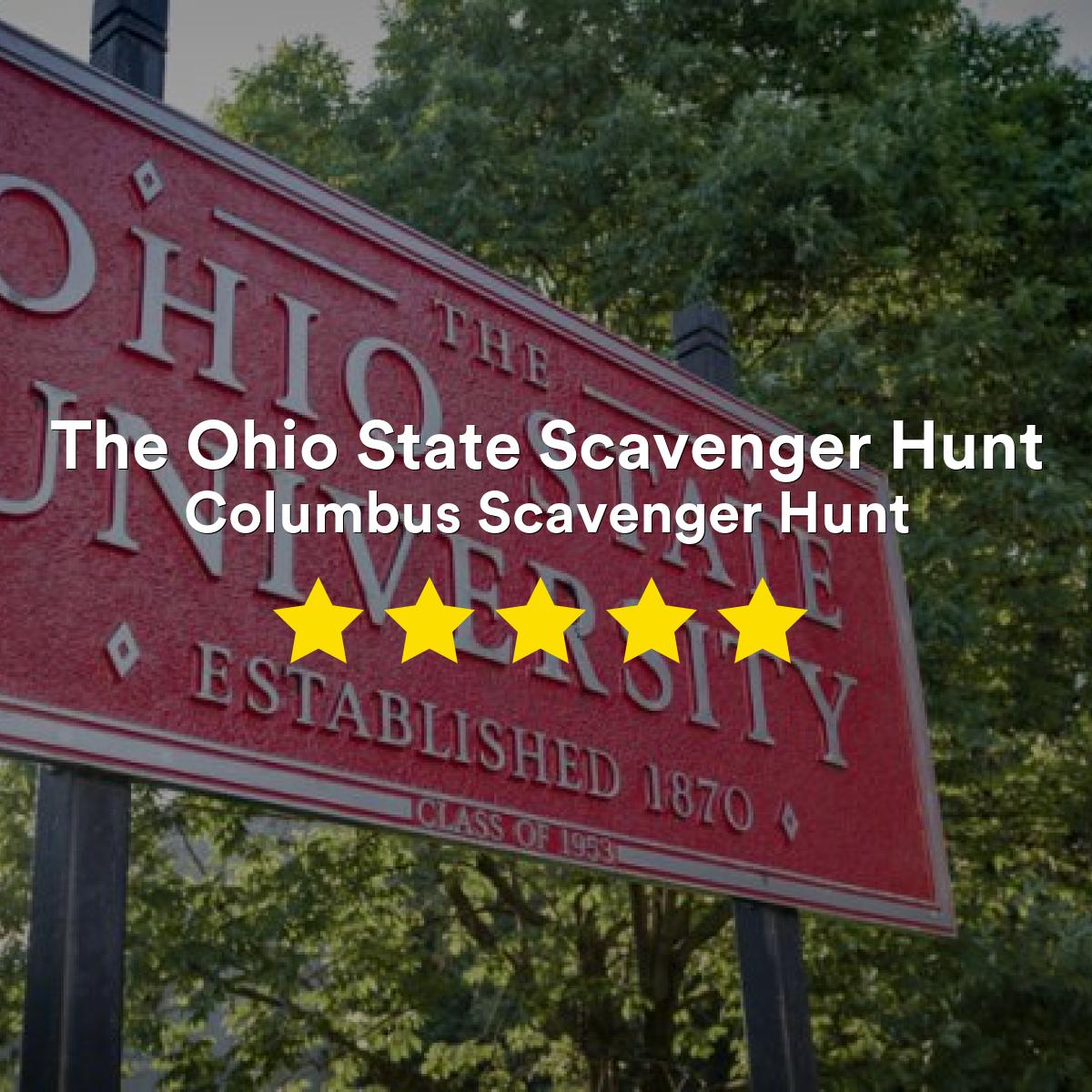 The Ohio State Scavenger Hunt: The Ohio State Scavenger Hunt