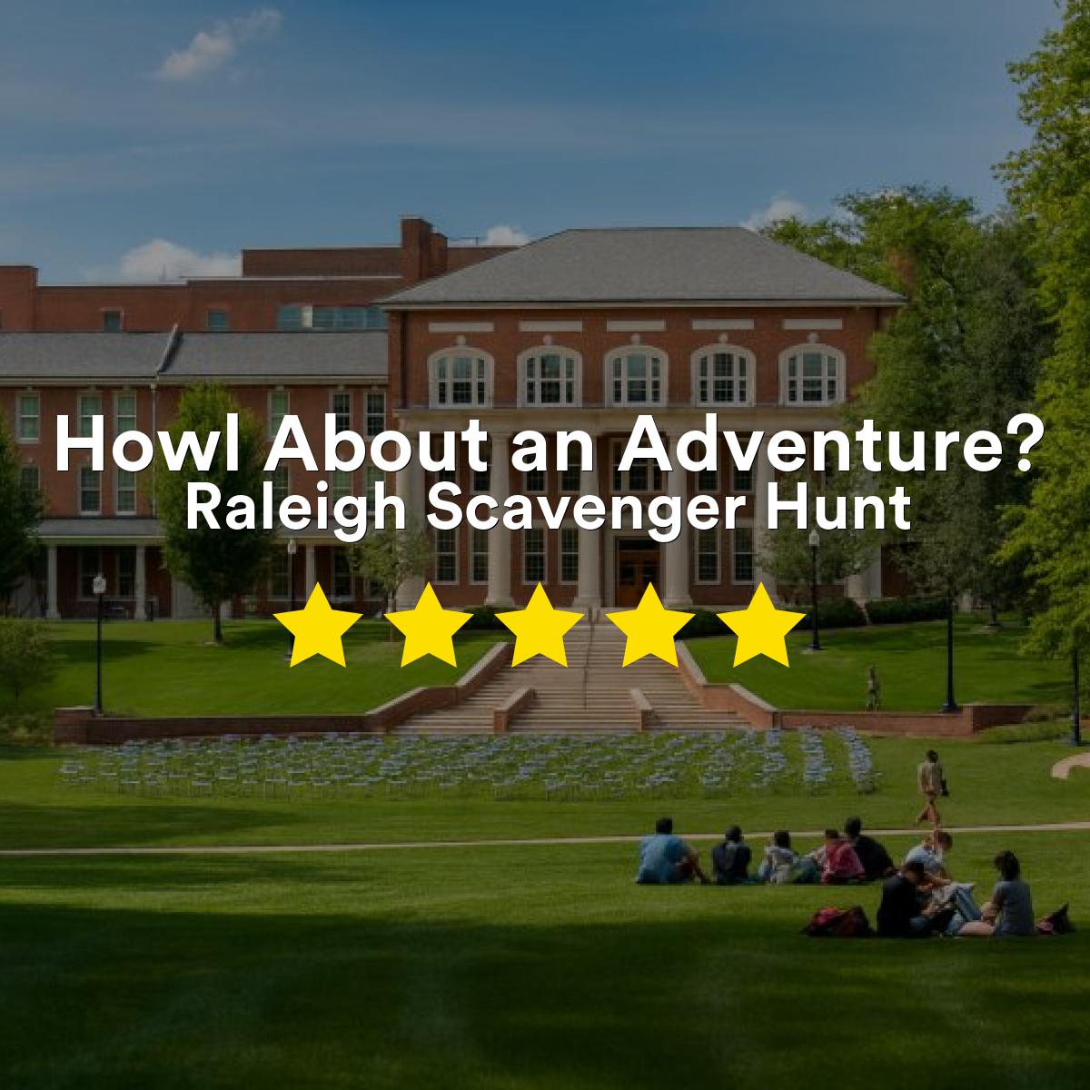 North Carolina State University Scavenger Hunt: Howl About an Adventure?