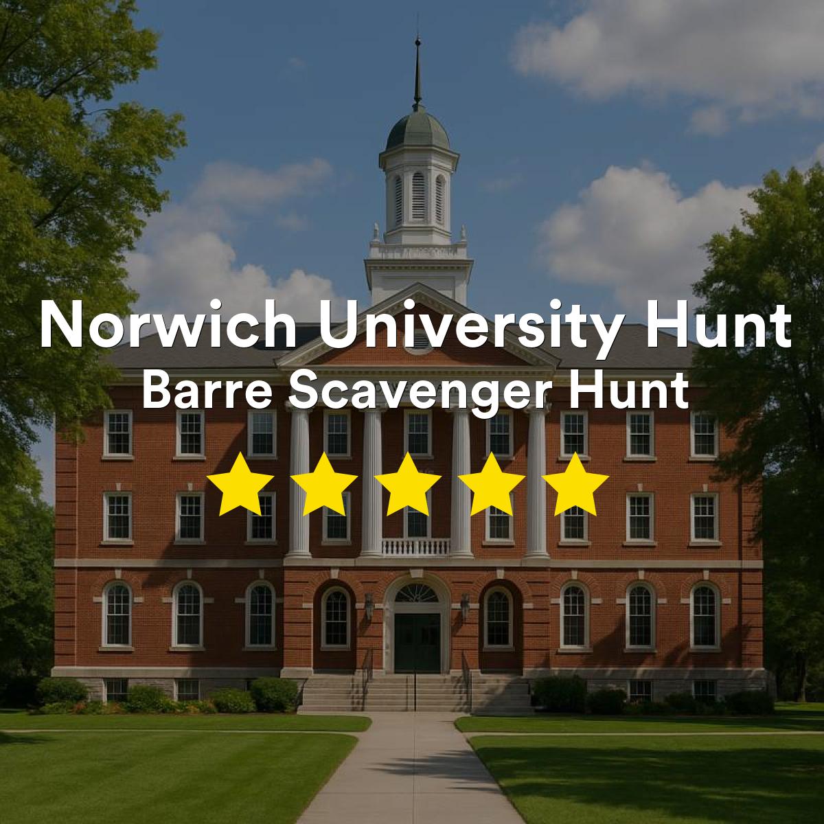 Norwich University Scavenger Hunt: Norwich University Hunt