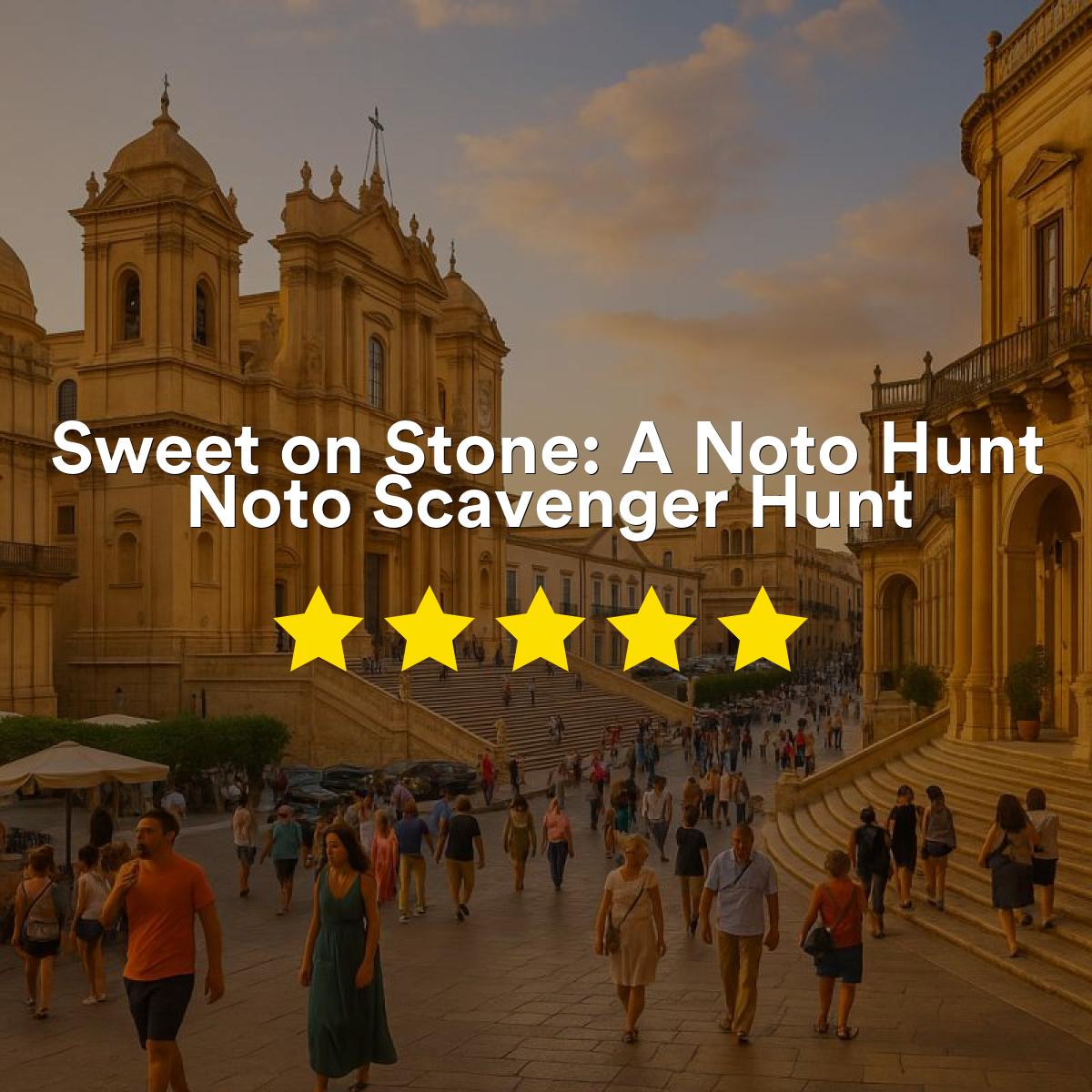 Noto Scavenger Hunt: Honey-Stone & Baroque Bones: The Noto Core Quest