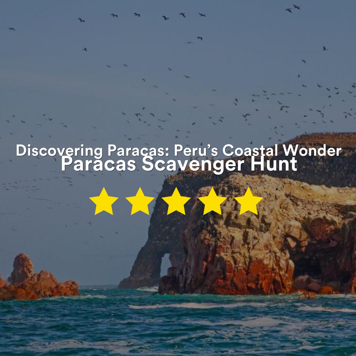 Paracas Scavenger Hunt: Discovering Paracas: Peru’s Coastal Wonder