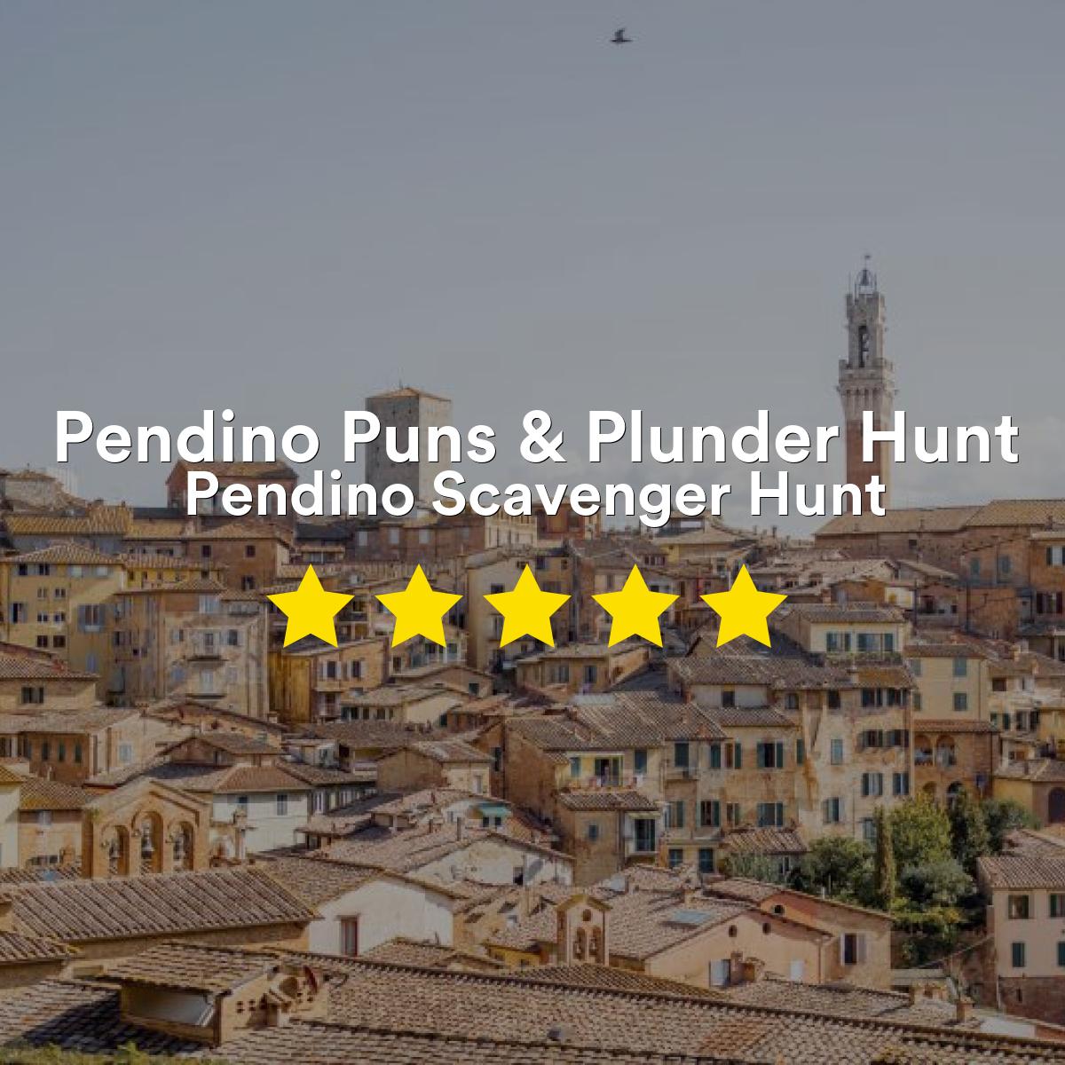 Pendino Team Building Scavenger Hunt Activities