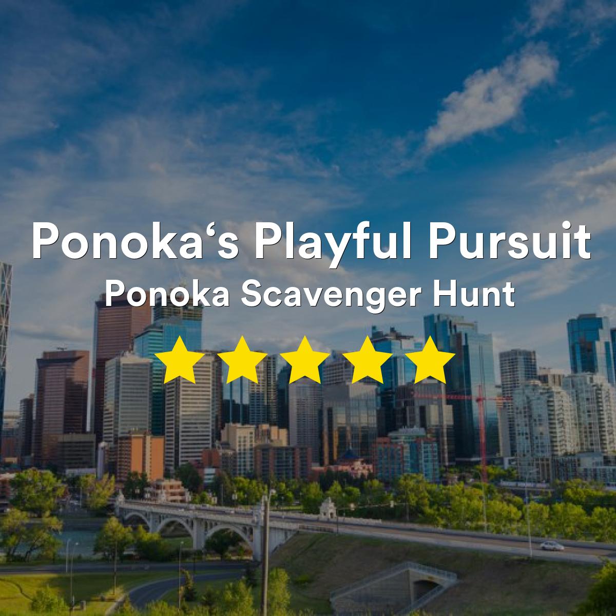 Ponoka Scavenger Hunt: Ponoka‘s Playful Pursuit