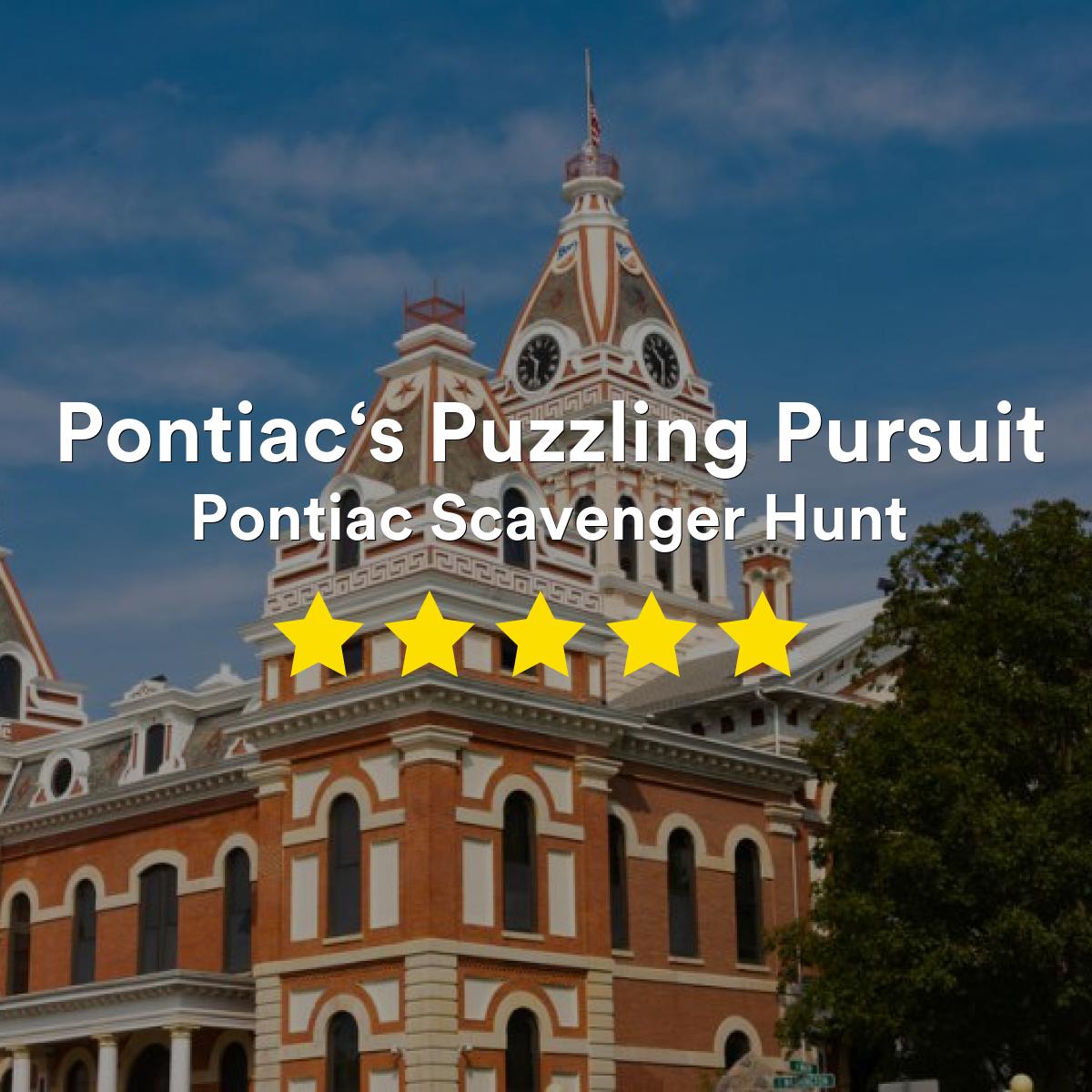 Pontiac Illinois Scavenger Hunt: Pontiac‘s Puzzling Pursuit