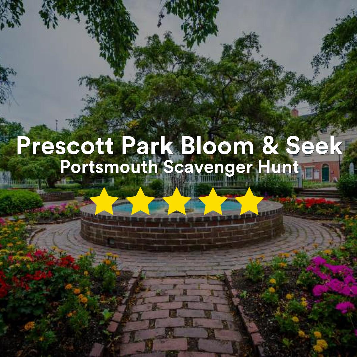 Portsmouth New Hampshire Downtown Scavenger Hunt: Prescott Park Bloom ...