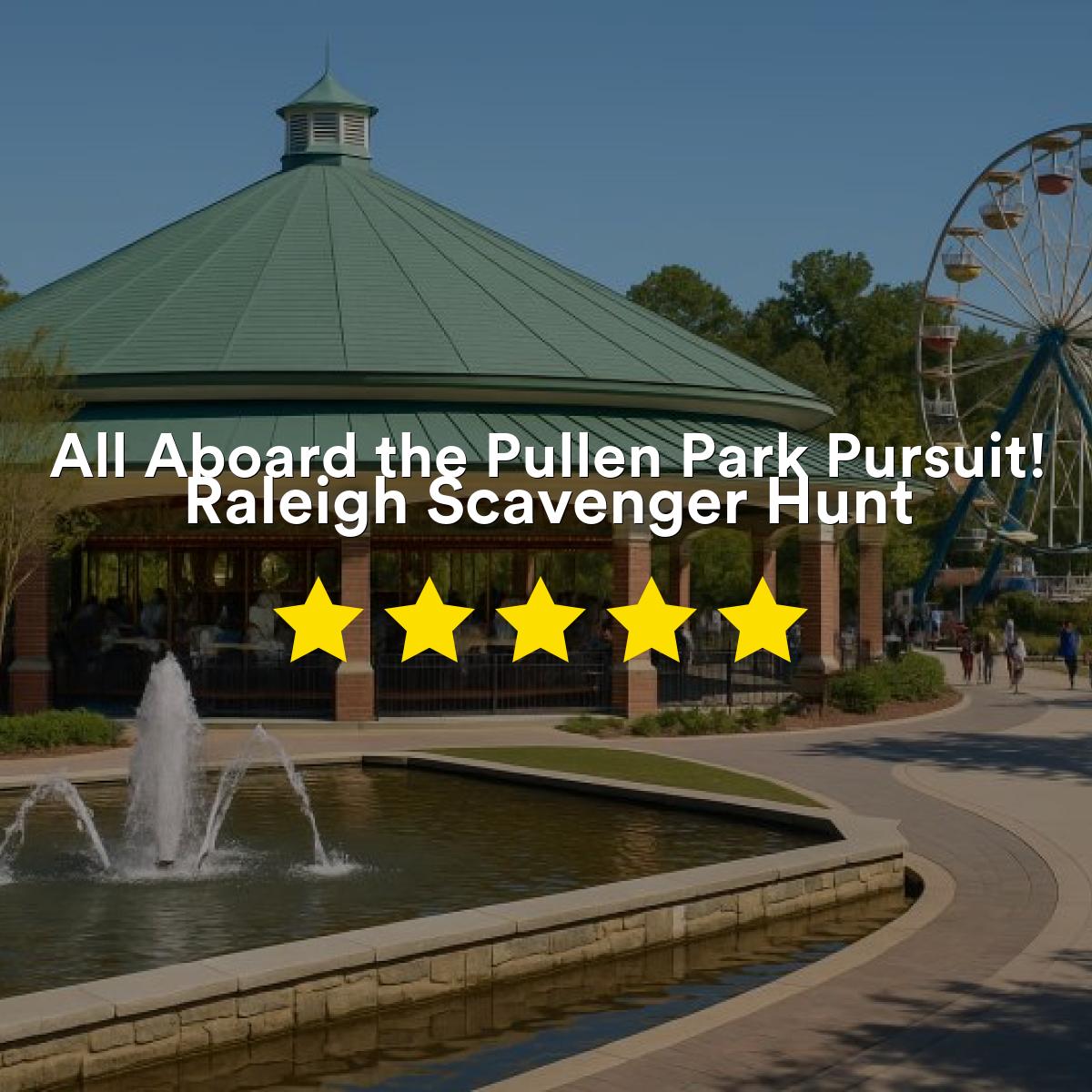Raleigh Downtown Scavenger Hunt: All Aboard the Pullen Park Pursuit!