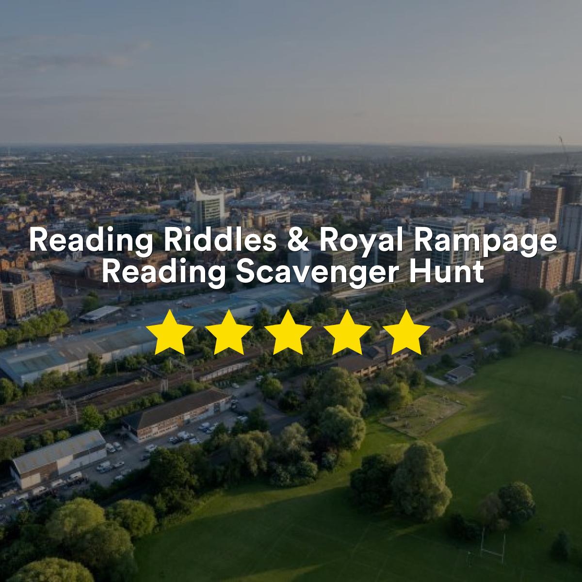 Reading England Scavenger Hunt: Reading Riddles & Royal Rampage