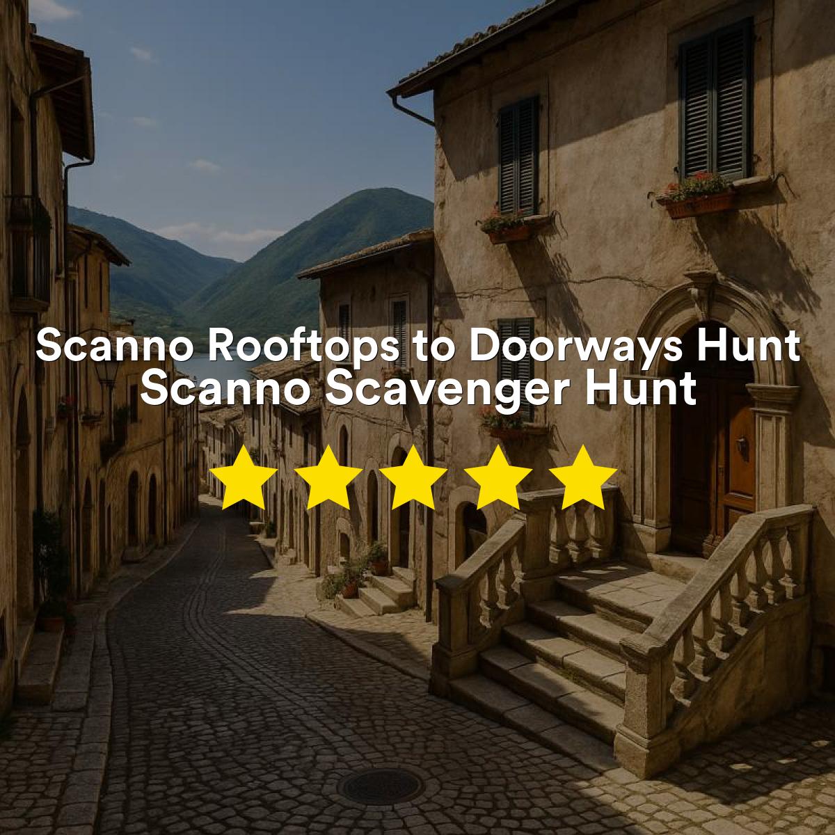 Scanno Team Building Scavenger Hunt Activities | Let's Roam