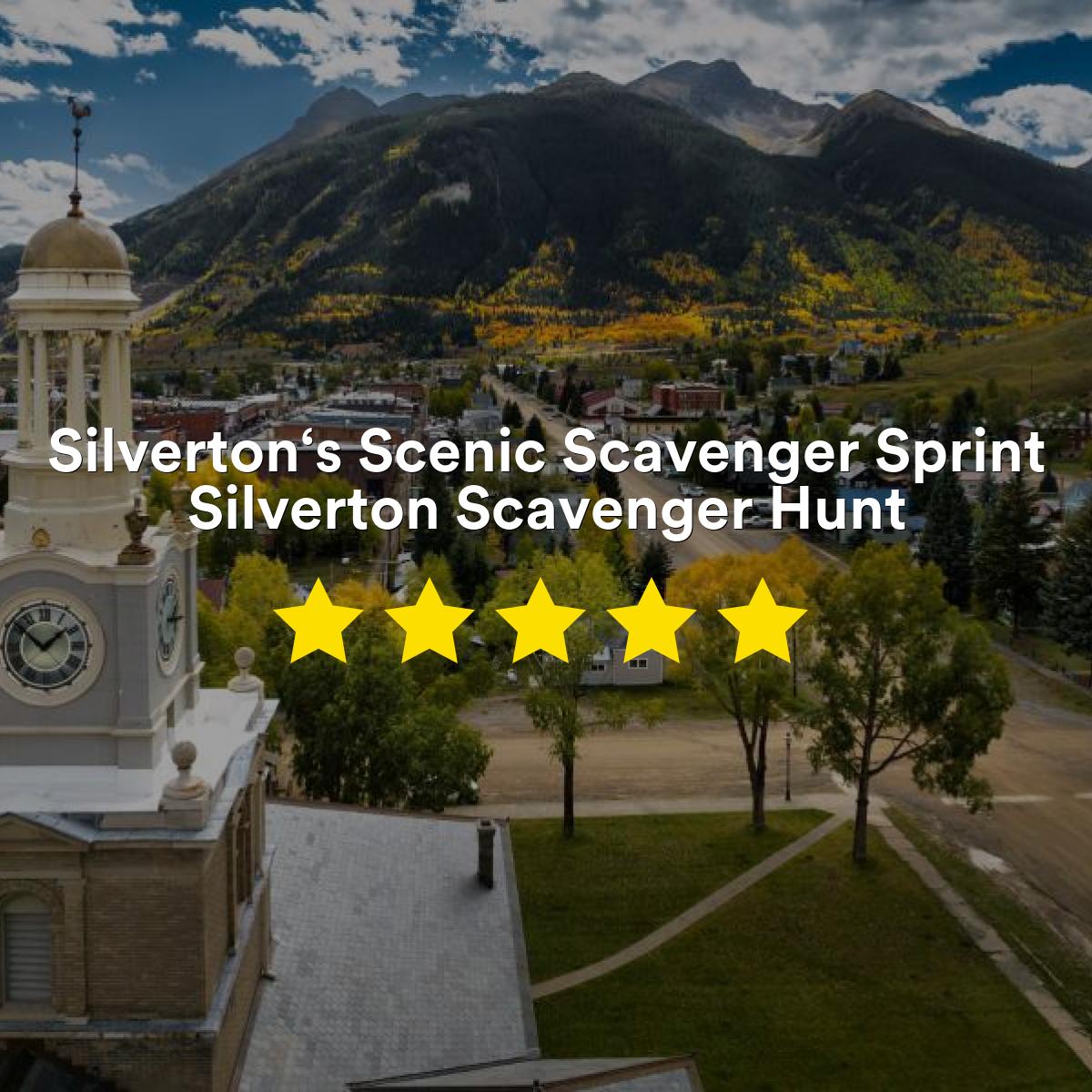 Silverton Team Building Scavenger Hunt Activities