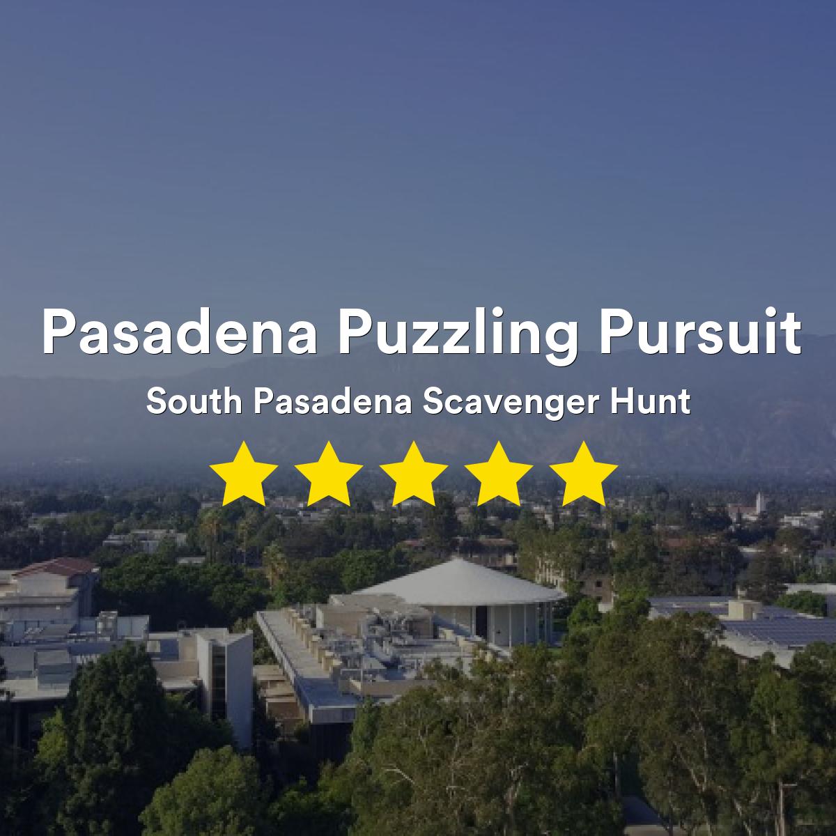 South Pasadena Team Building Scavenger Hunt Activities