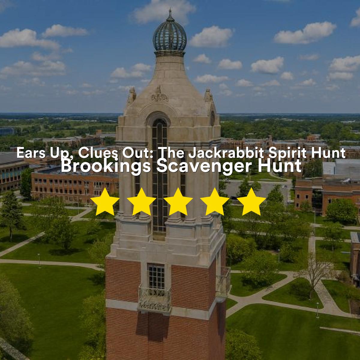 South Dakota State University Scavenger Hunt: Ears Up, Clues Out: The ...