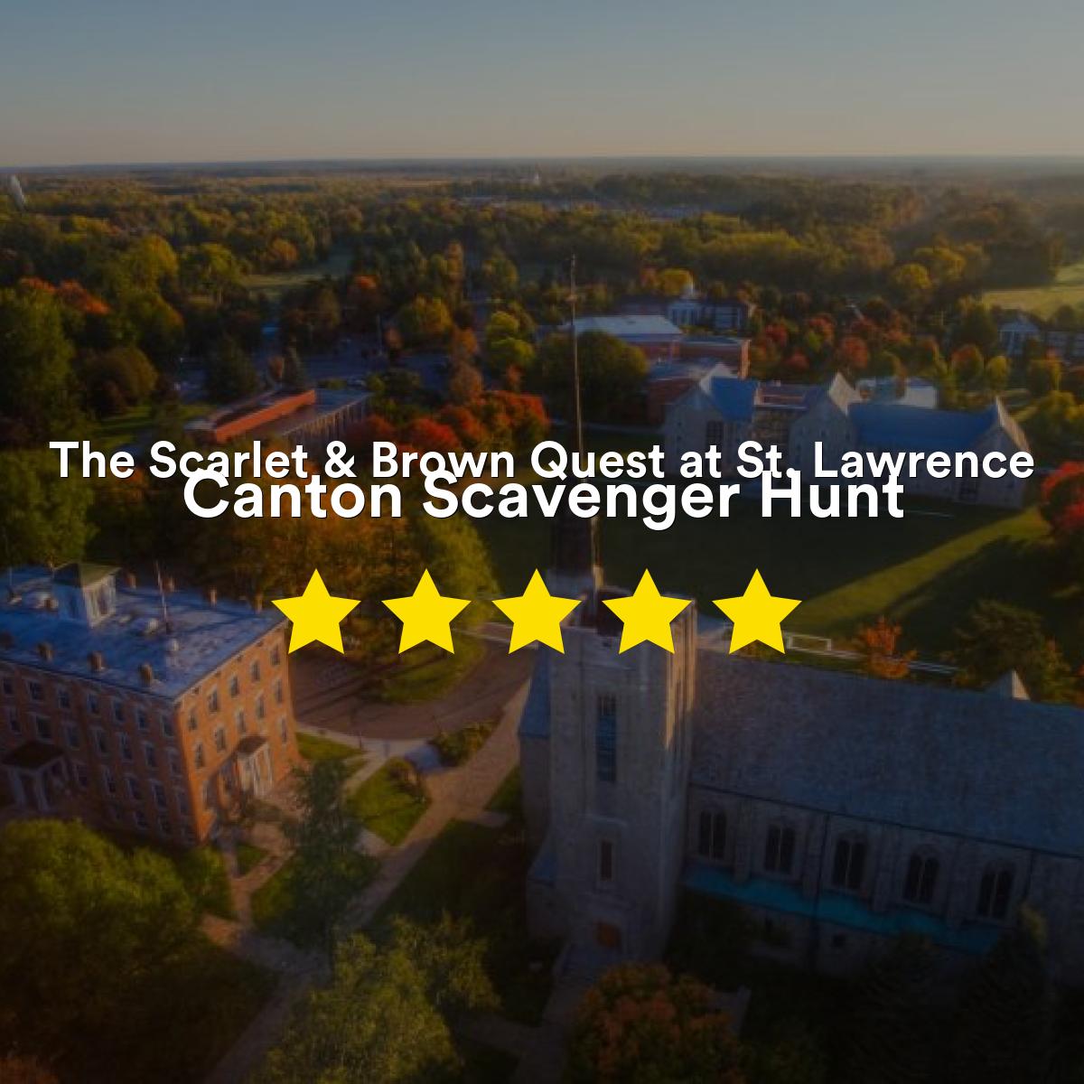 St. Lawrence University Scavenger Hunt: The Scarlet & Brown Quest at St ...