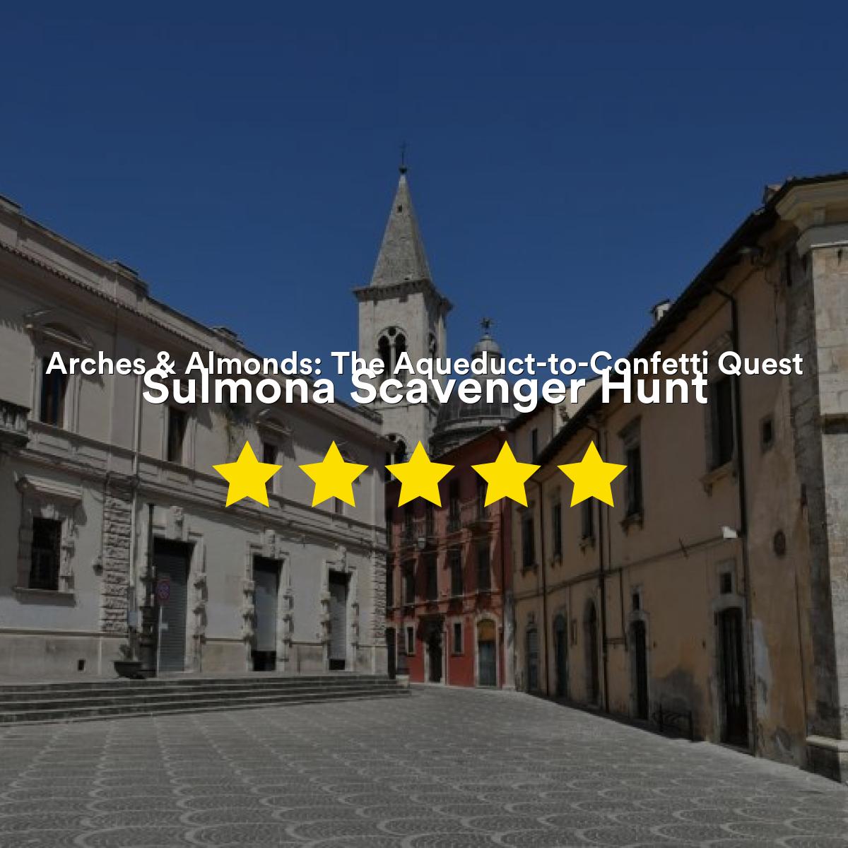 Sulmona Team Building Scavenger Hunt Activities