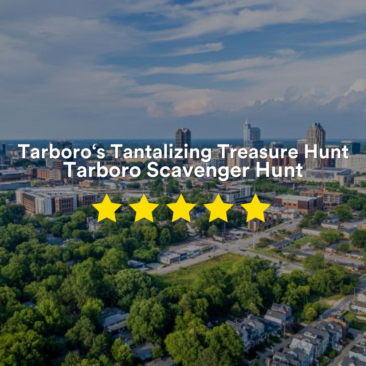 Tarboro Team Building Scavenger Hunt Activities