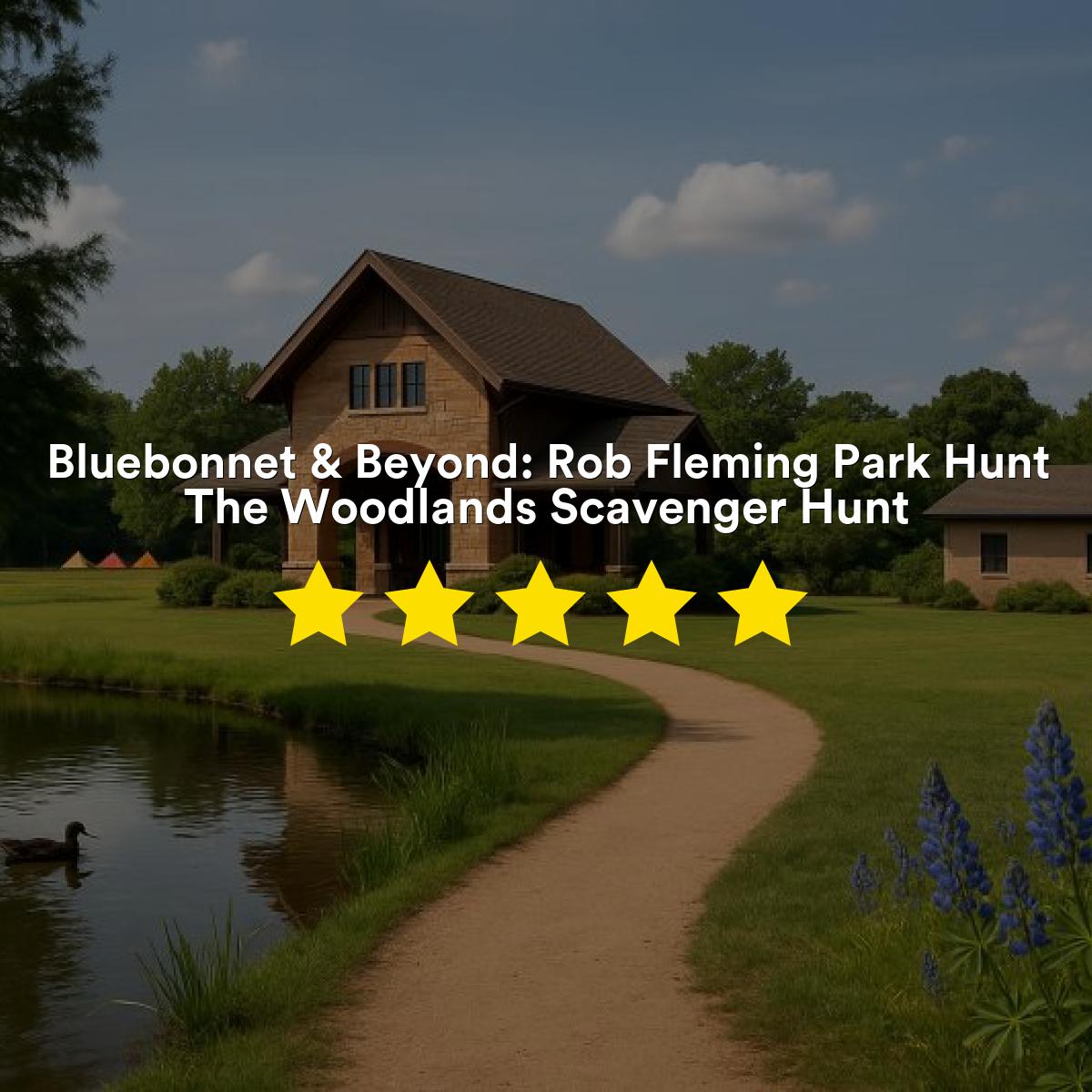The Woodlands Downtown Scavenger Hunt: Bluebonnet & Beyond: Rob Fleming ...