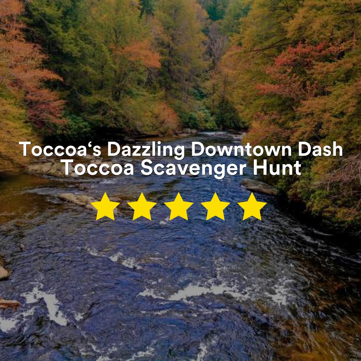 Toccoa Team Building Scavenger Hunt Activities | Let's Roam
