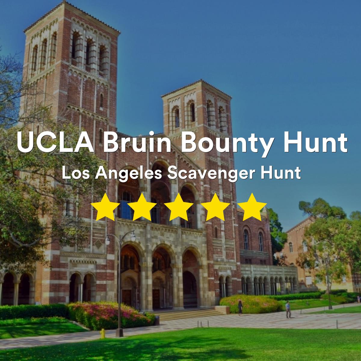 University of California Los Angeles Scavenger Hunt: UCLA Bruin Bounty Hunt