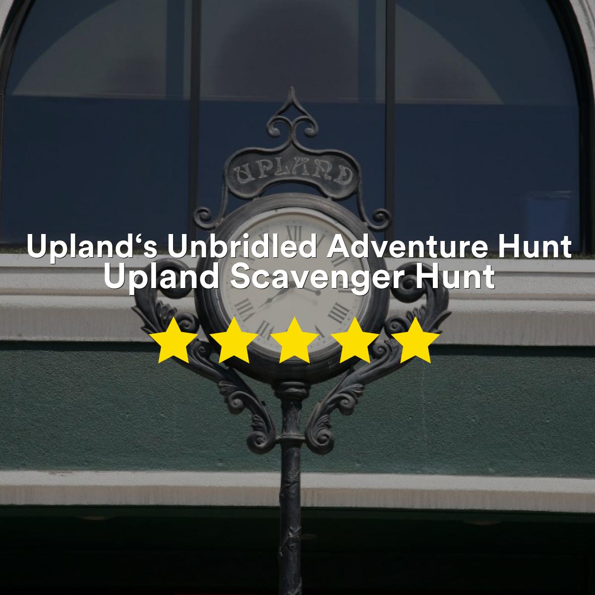 Upland Team Building Scavenger Hunt Activities | Let's Roam