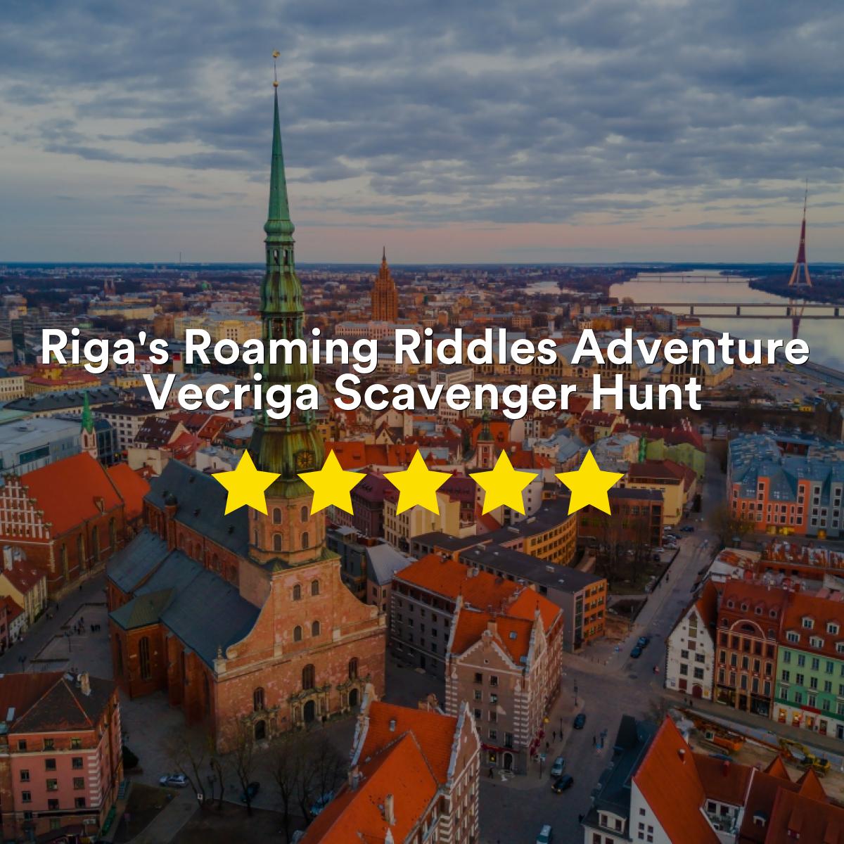 Vecriga Scavenger Hunt: Riga's Roaming Riddles Adventure