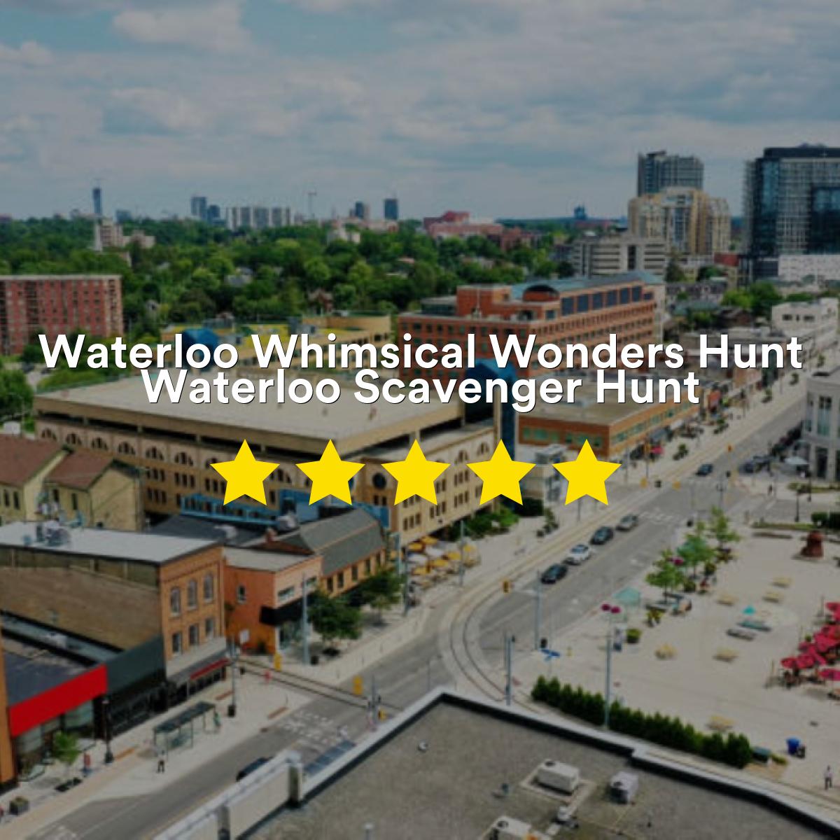 Waterloo Team Building Scavenger Hunt Activities
