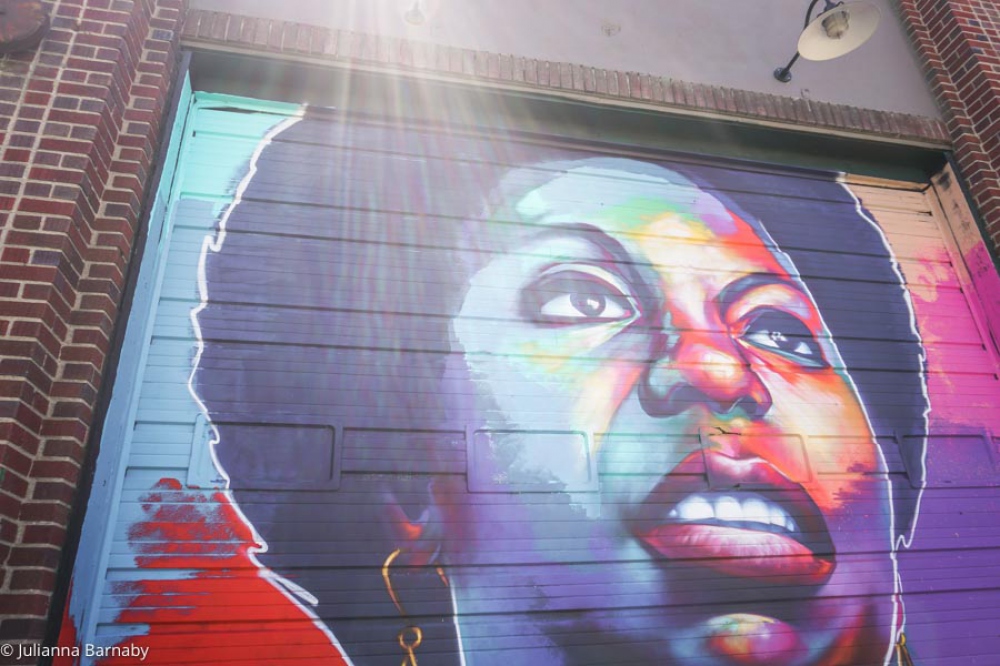 Nina Simone Mural by Thomas Evans | Denver | Let's Roam Local Guide