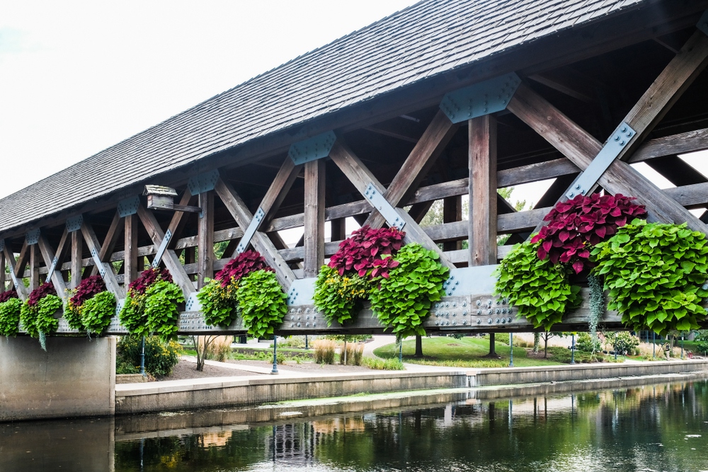 Naperville Riverwalk Covered Bridge | Naperville | Let's Roam Local Guide